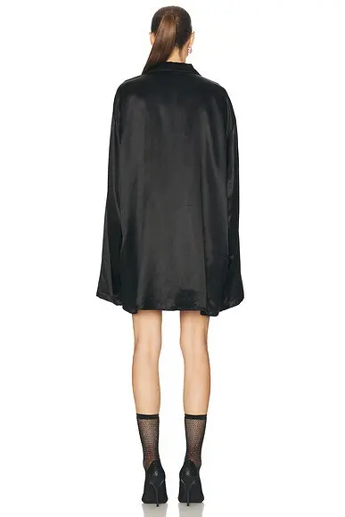 Balenciaga Satin Pyjama Shirt