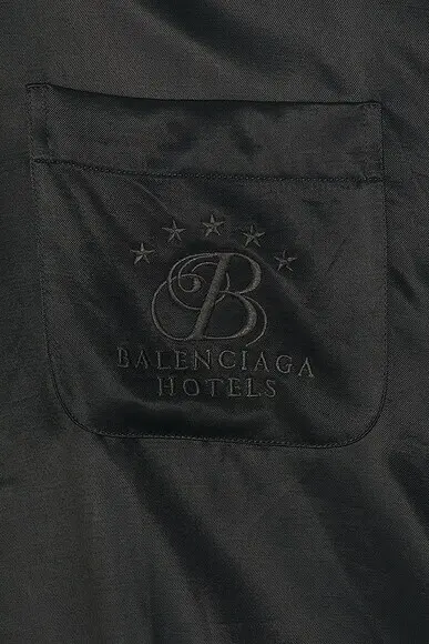 Balenciaga Satin Pyjama Shirt