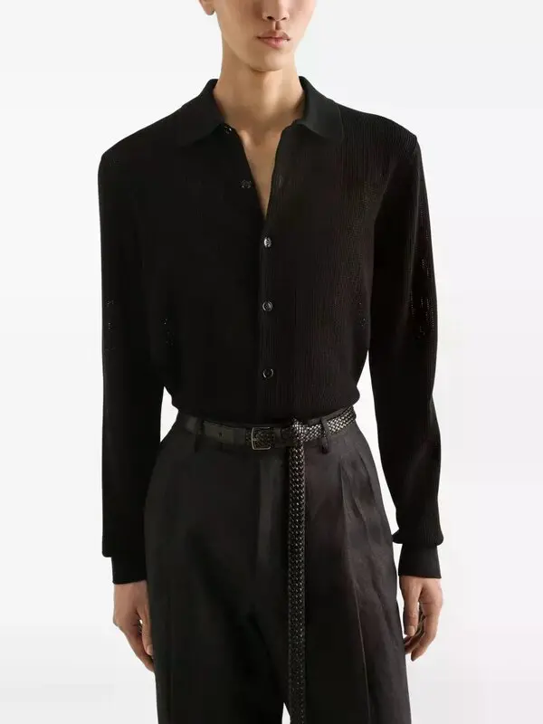 Dolce & Gabbana Ribbed-knit Shirt