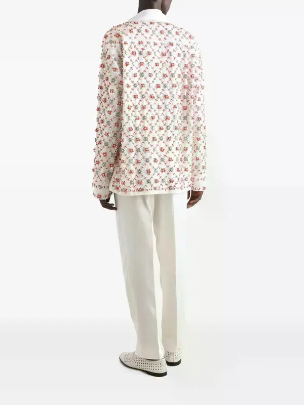 Dolce & Gabbana Folded-edge Trousers - White