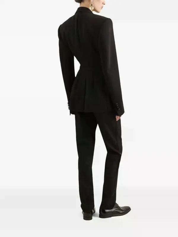 Dolce & Gabbana High-waist Tailored Trousers - Black