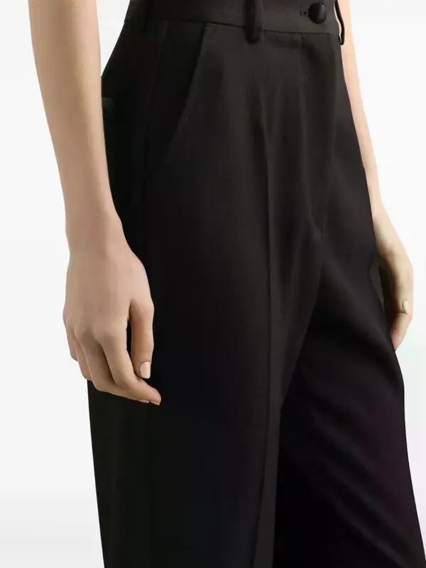 Dolce & Gabbana High-waist Tailored Trousers - Black