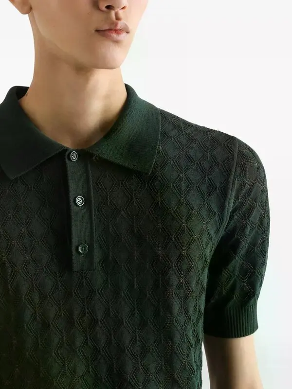 Dolce & Gabbana Knitted Polo Shirt