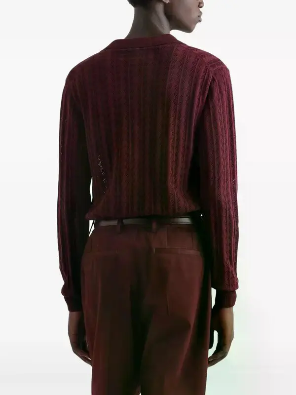 Dolce & Gabbana Zigzag-knit Cardigan