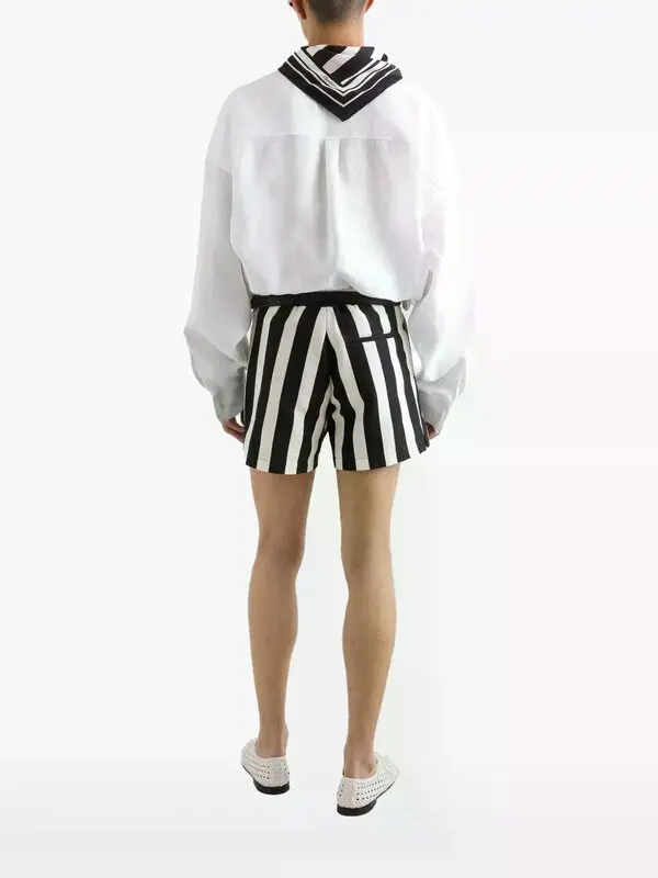 Dolce & Gabbana Scarf-detail Shirt - White