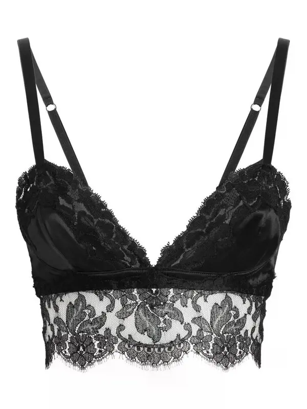 Dolce & Gabbana Lace Bralette - Black