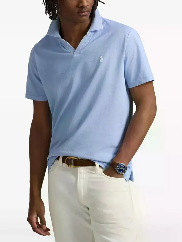 Polo Ralph Lauren Cotton Polo Shirt - Blue