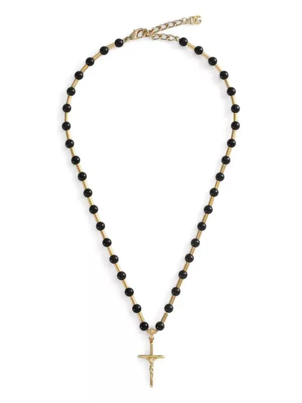 Dolce & Gabbana Cross Pendant Necklace - Gold