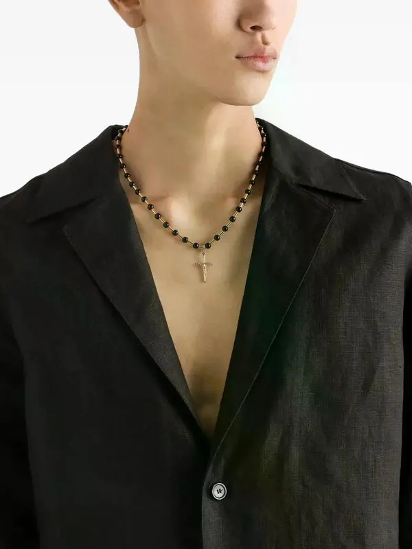Dolce & Gabbana Cross Pendant Necklace - Gold