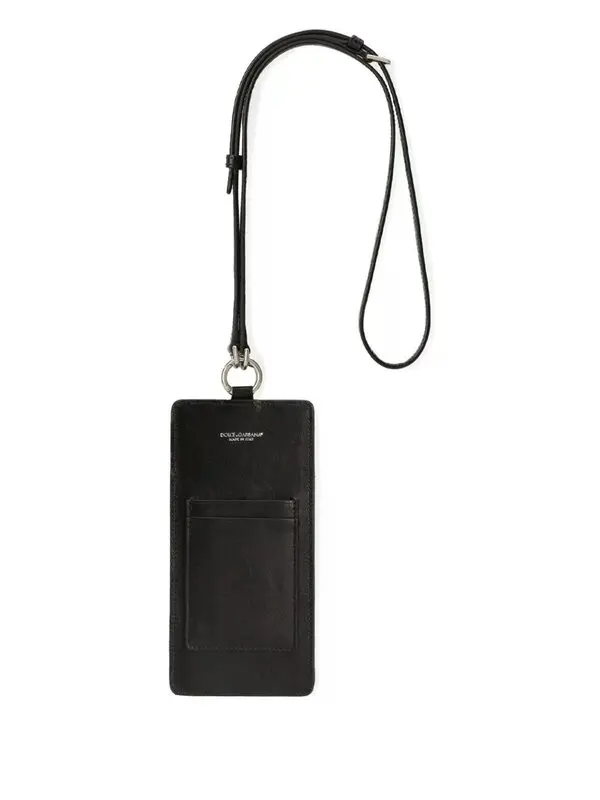 Dolce & Gabbana Leather Phone Holder