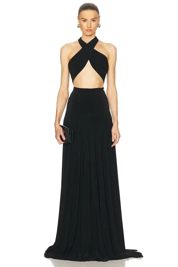 Norma Kamali Convertible Gown - Black