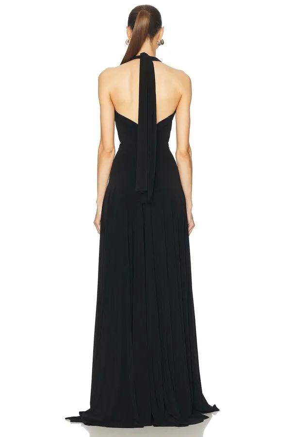 Norma Kamali Convertible Gown - Black