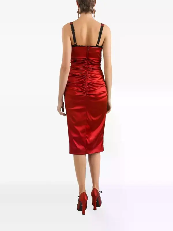 Dolce & Gabbana Bustier Midi Dress