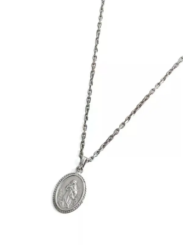 Dolce & Gabbana Medallion-pendant Chain Necklace