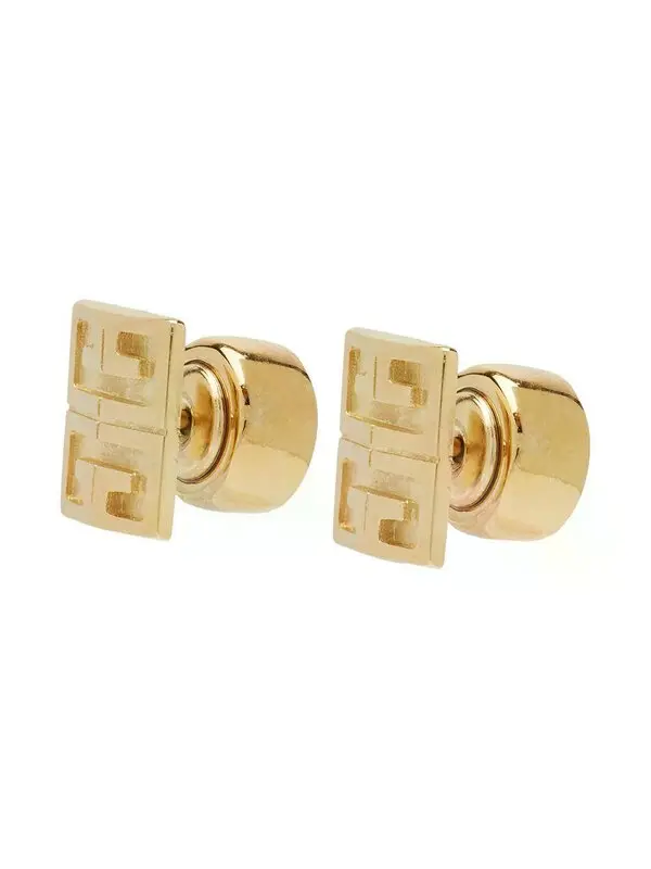 Givenchy 4g Anagram Stud Earrings