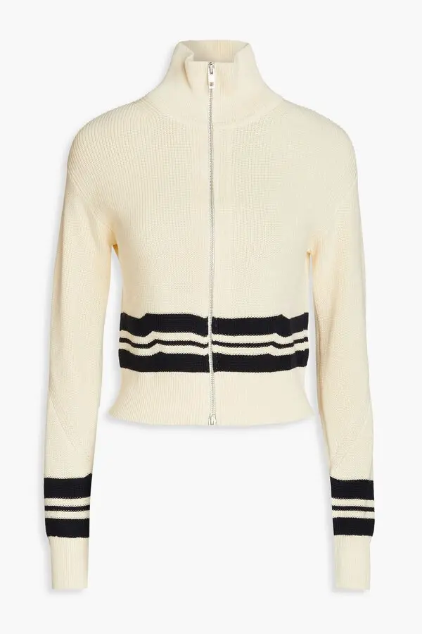Rag & Bone Amy Striped Cotton Cardigan