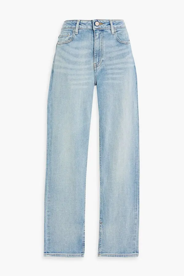 GANNI Mid-rise Straight-leg Jeans