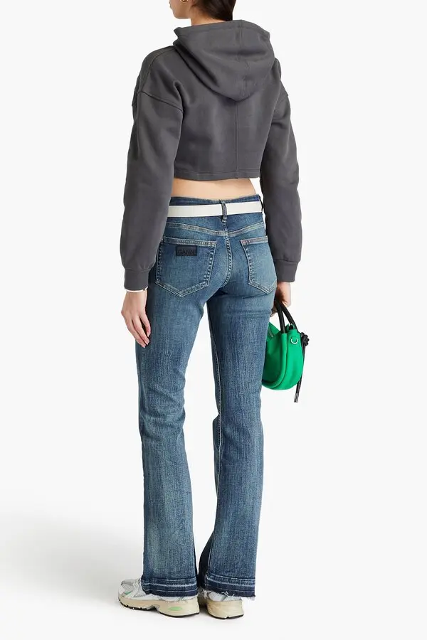 GANNI Mid-rise Flared Jeans