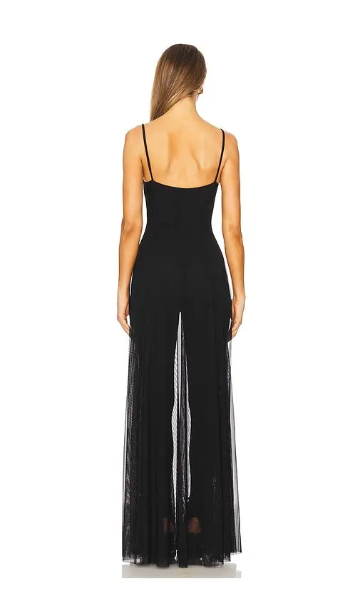 Norma Kamali Underwire Gown With Catsuit