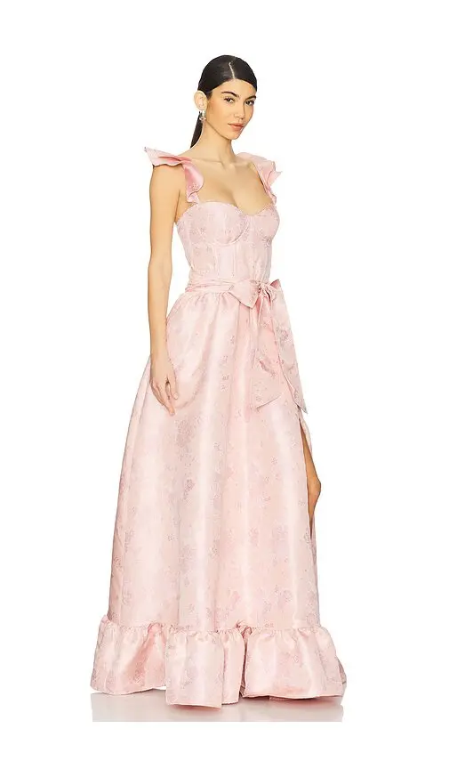 V. CHAPMAN Veronica Gown - Pink