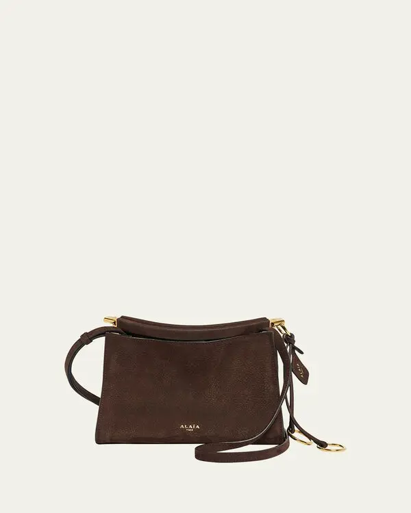 Alaïa Le Click Small Shoulder Bag - Brun Fonce
