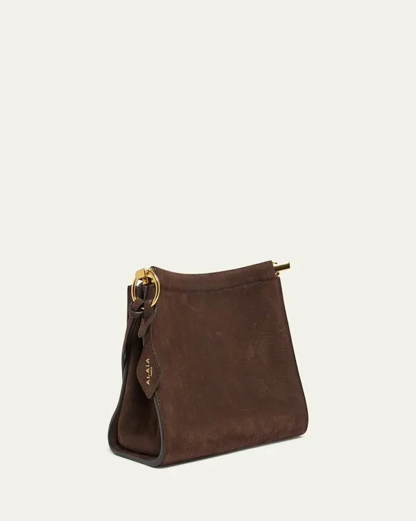Alaïa Le Click Small Shoulder Bag - Brun Fonce