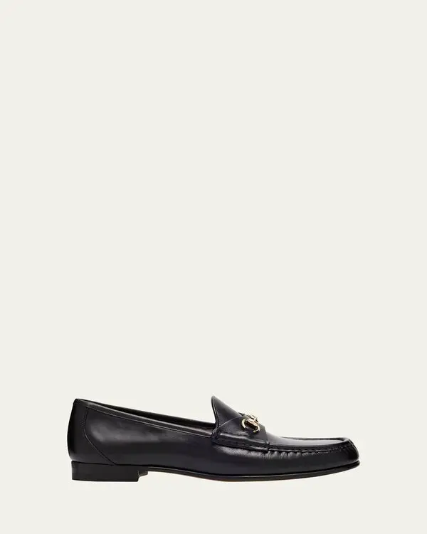 Gucci Horsebit 1953 Leather Loafers - Black