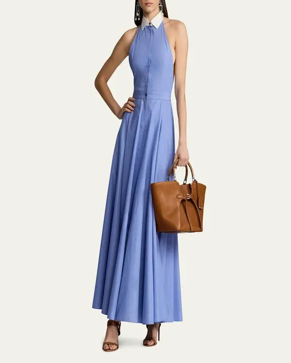 Ralph Lauren The Calfskin Tote - Brown