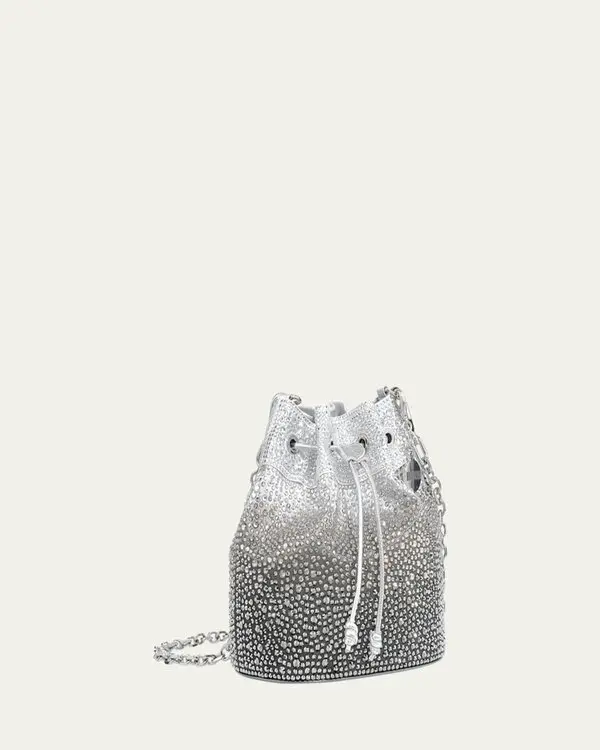 Judith Leiber Piper Gradient Crystal Bucket Bag