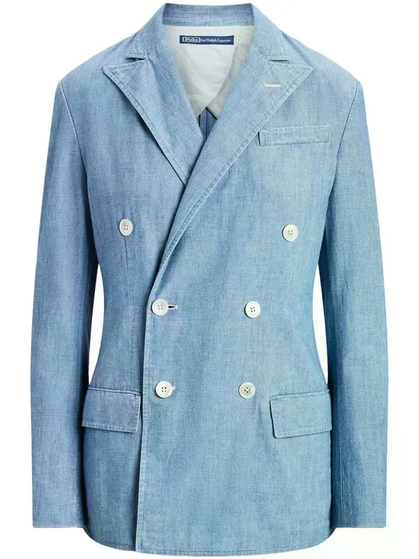Polo Ralph Lauren Double-breasted Blazer - Blue