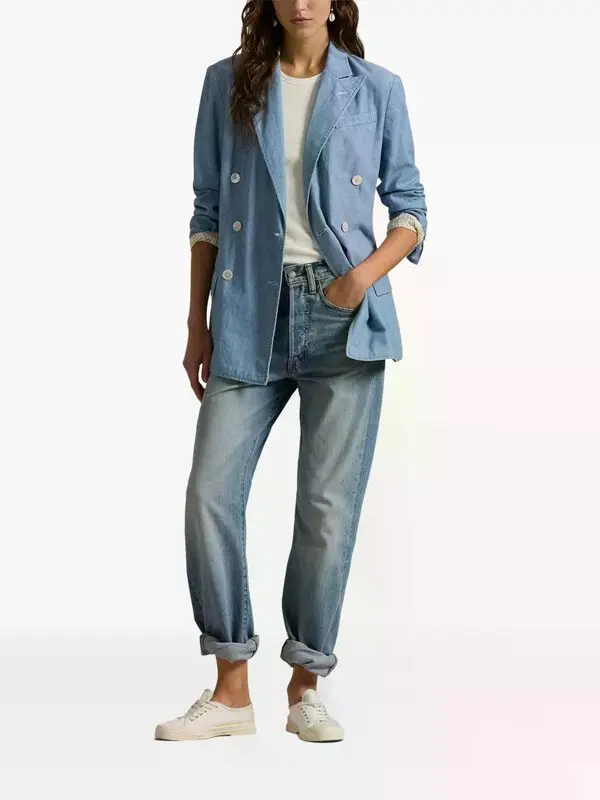 Polo Ralph Lauren Double-breasted Blazer - Blue