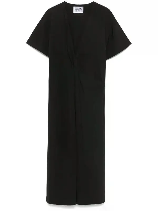 Moschino Gathered Midi Dress
