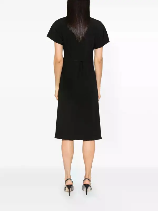 Moschino Gathered Midi Dress