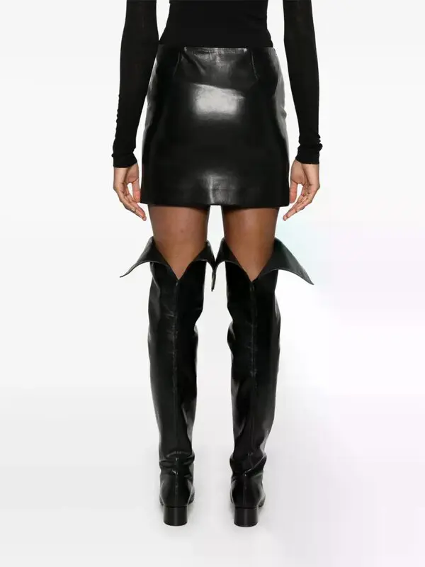 Nanushka Denim Mini Skirt