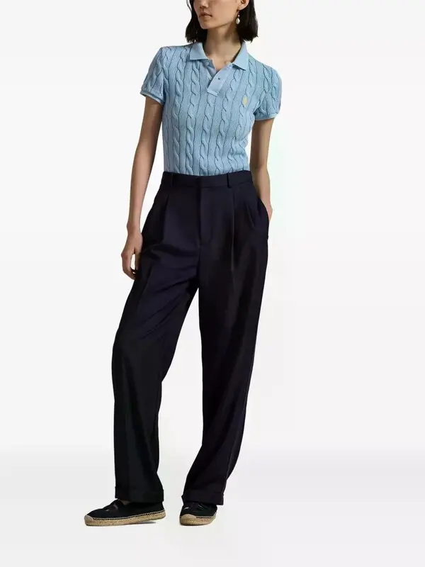 Polo Ralph Lauren Cable-knit Polo Shirt