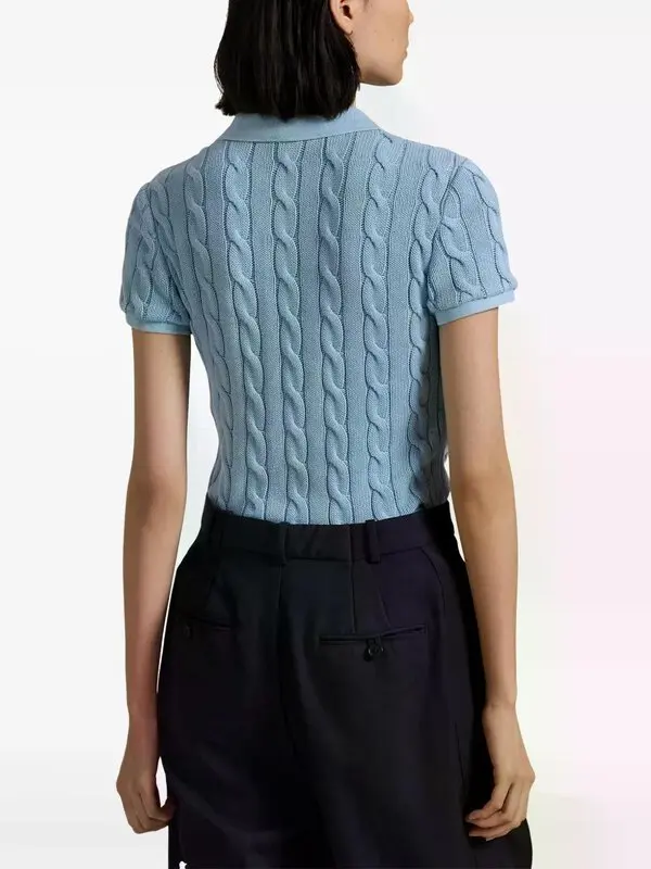 Polo Ralph Lauren Cable-knit Polo Shirt