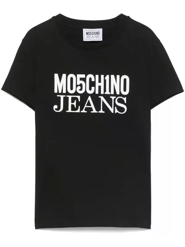 Moschino Logo-print T-shirt - Black
