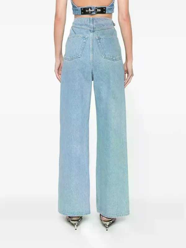 Nanushka Makena Wide Leg Jeans