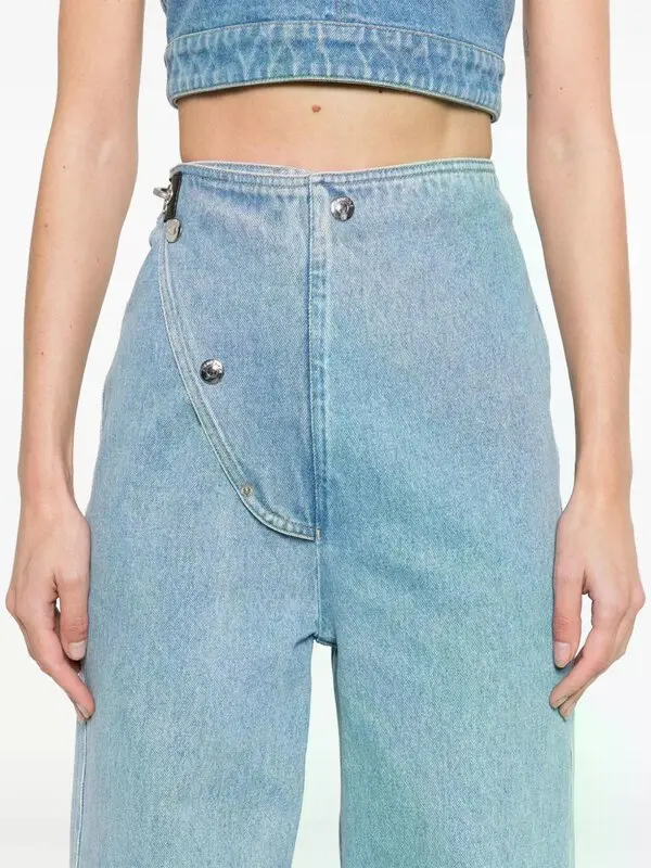 Nanushka Makena Wide Leg Jeans