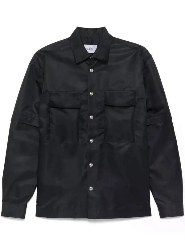 D4.0 Detachable-sleeves Shirt Jacket