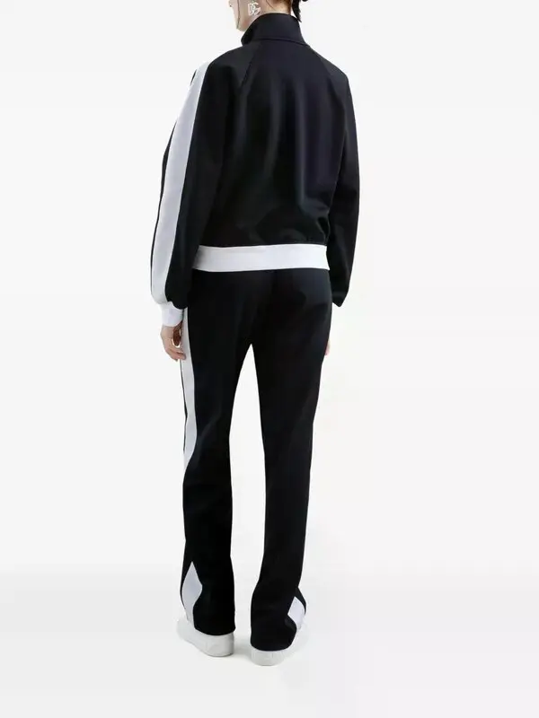 Dolce & Gabbana Logo-embroidered Zip-up Sweatshirt