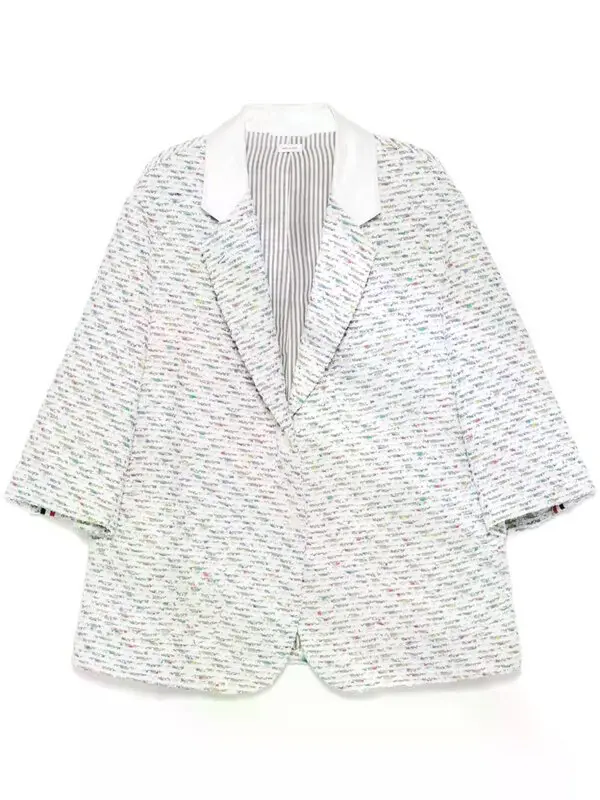 Thom Browne Tweed Blazer