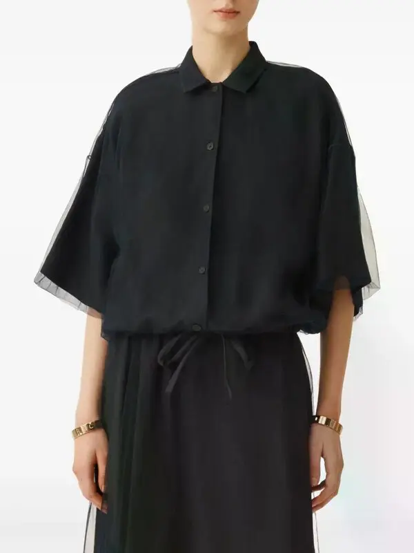 Fabiana Filippi Button-down Shirt - Blue
