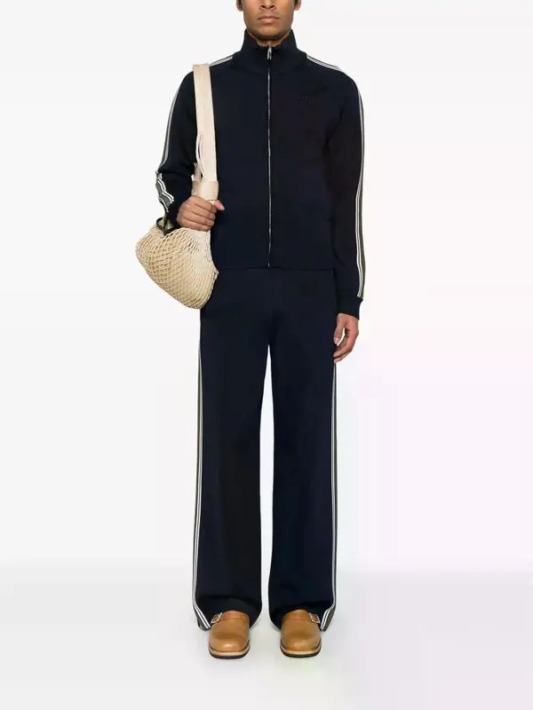 WALES BONNER Tide Track Trousers - Blue