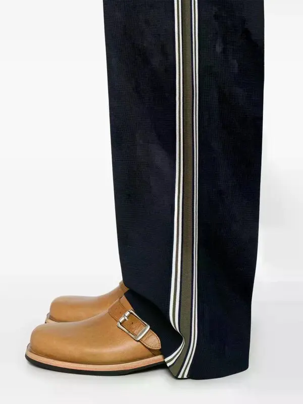 WALES BONNER Tide Track Trousers - Blue