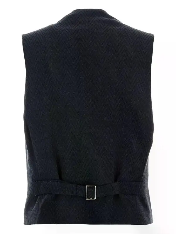 Giorgio Armani Zigzag Waistcoat