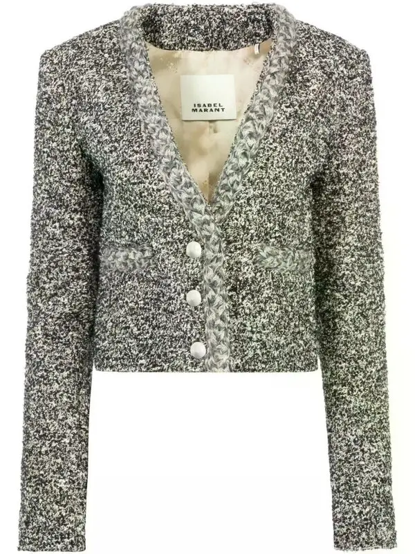 Isabel Marant Gwendoline Jacket - Grey