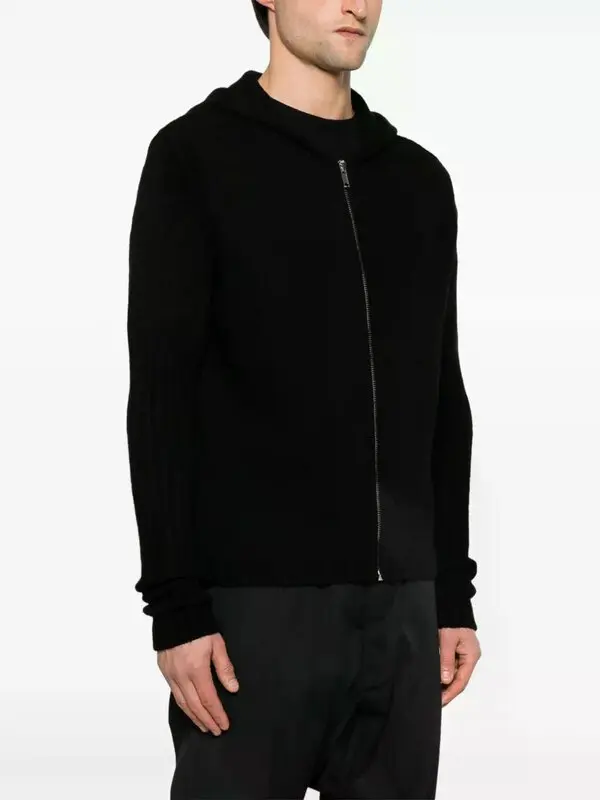 Rick Owens Zipped Hoodie