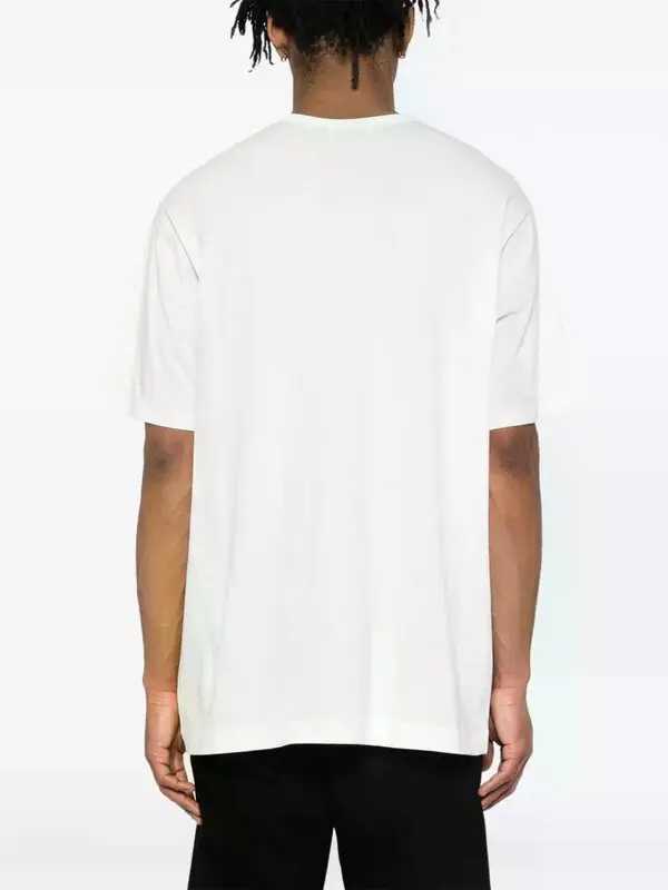 Yohji Yamamoto Printed Jersey T-shirt