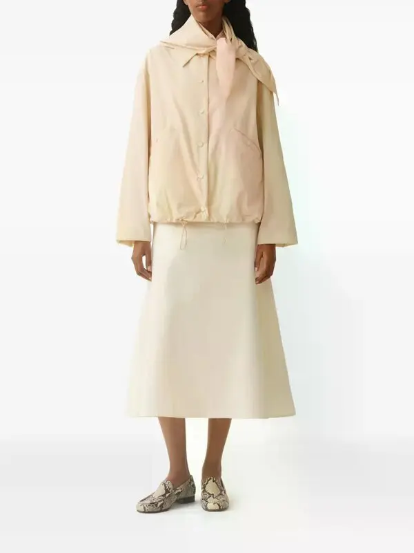 Fabiana Filippi Drawstring-hem Jacket